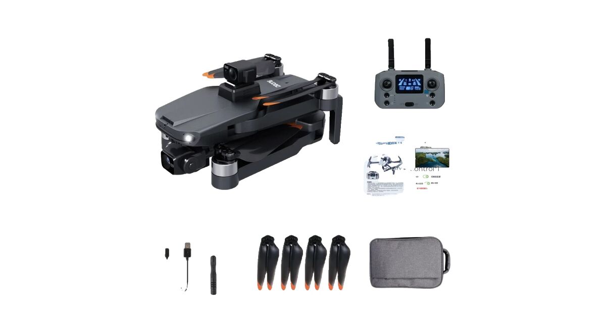 4K kamera drón, 35 perces repülési idő, 4000 m távoli távolság, Bk no ...