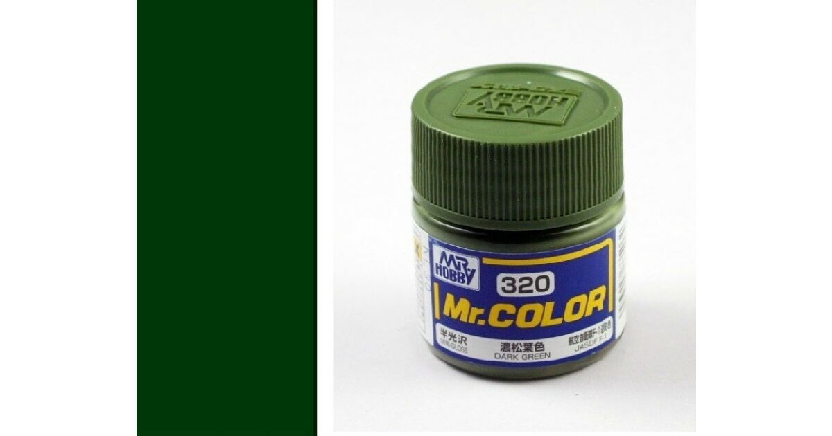 Mr. Color Paint C-320 Dark Green (10ml) | Pepita.com
