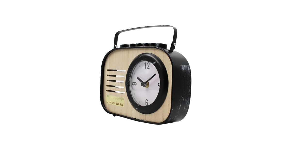 Ceas de Masă Vintage, 22x19x5 cm – H&S Collection | Pepita.com