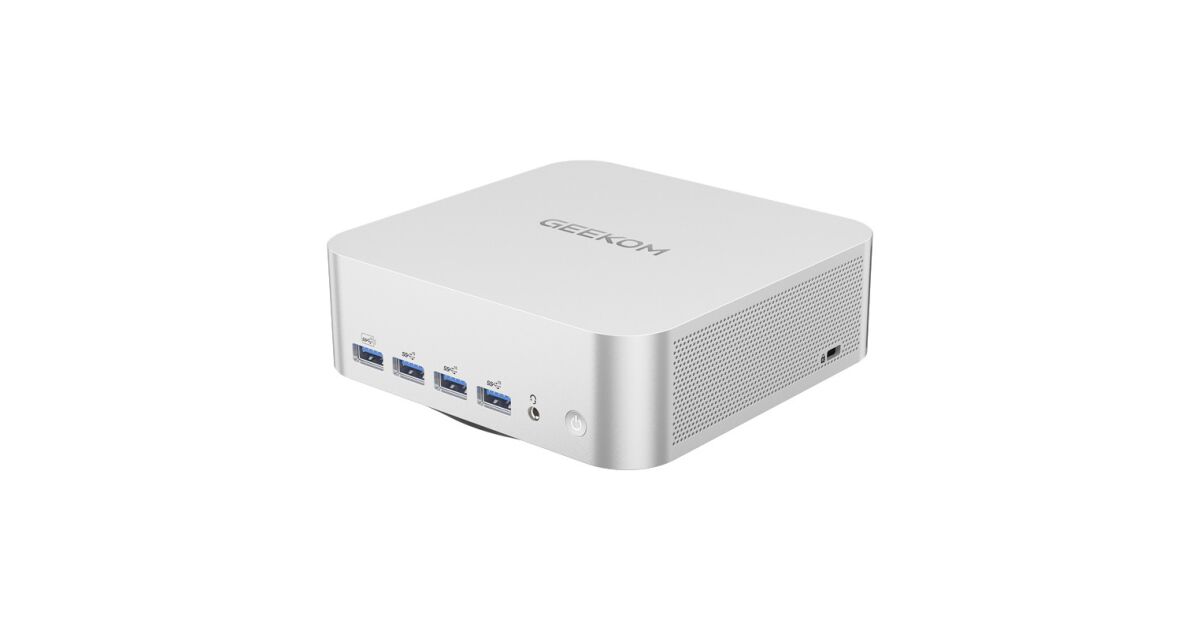 GEEKOM A8 Max Ryzen 7 8745HS 32GB RAM 1TB + Win11 Pro Mini PC | Pepita.com