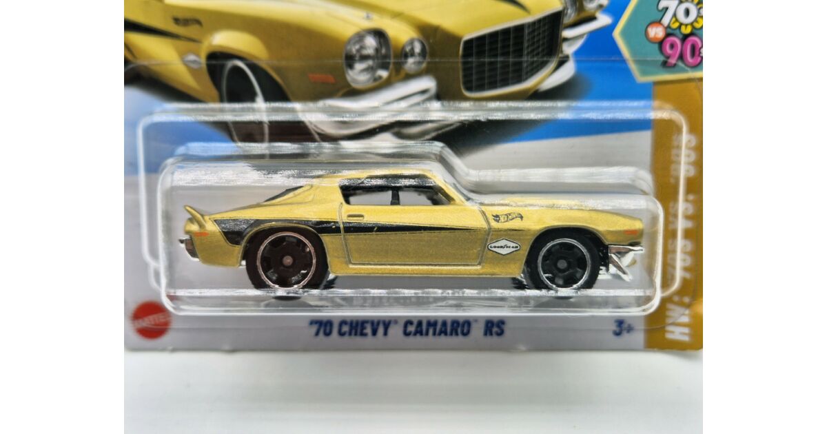 Hot Wheels Chevy Camaro RS (1970) - Porovnanie 70. a 90. rokov 4/10 ...