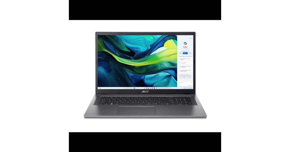 Acer Aspire GO AG17-31P-35C6 Laptop Acélszürke (17,3 / Intel Core 3 ...