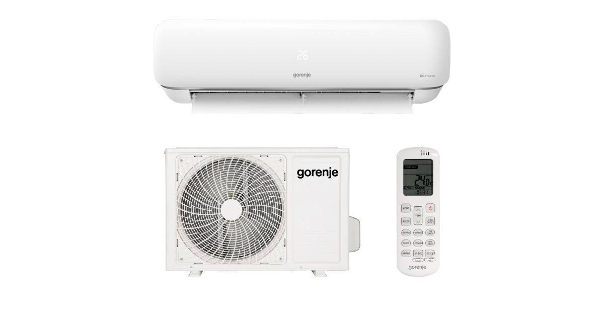 Gorenje Pandora 3,2 kW inverteres split klíma csepptálca fűtéssel, A++ ...