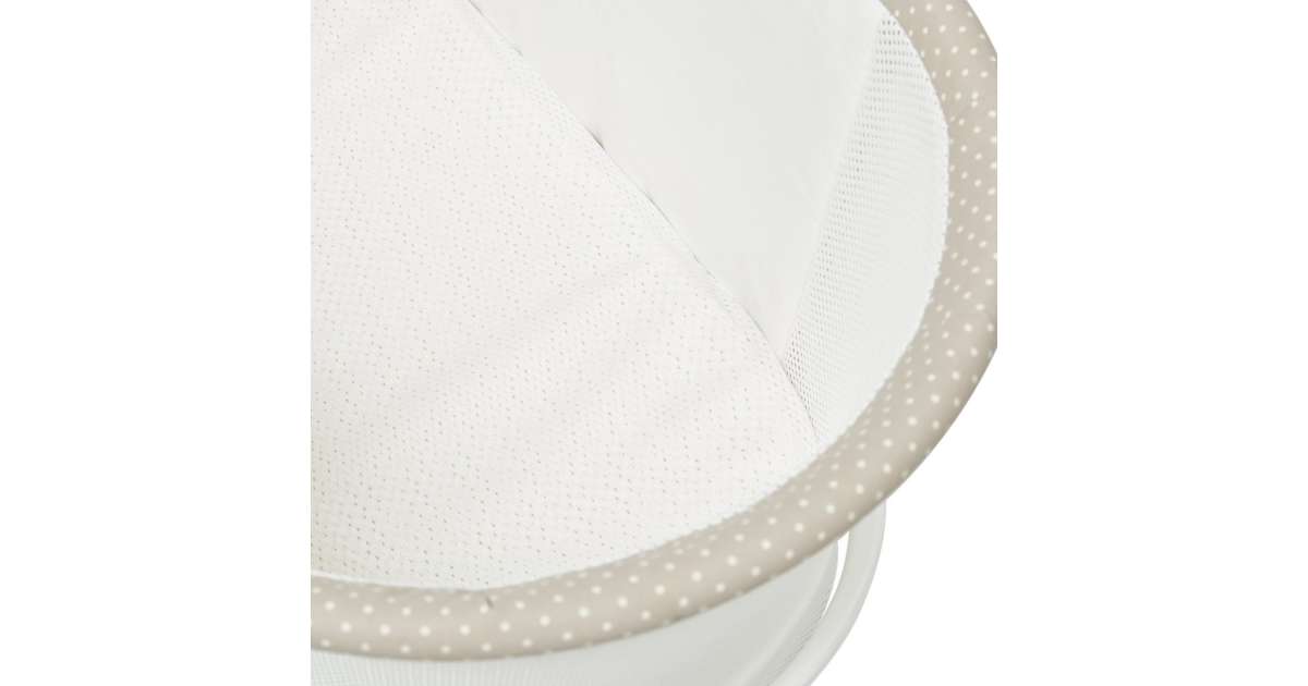 Purflo Purair Breathable Bassinet Mózeskosár #bézs | Pepita.hu