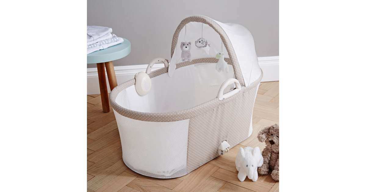 Purflo Purair Breathable Bassinet Mózeskosár #bézs | Pepita.hu