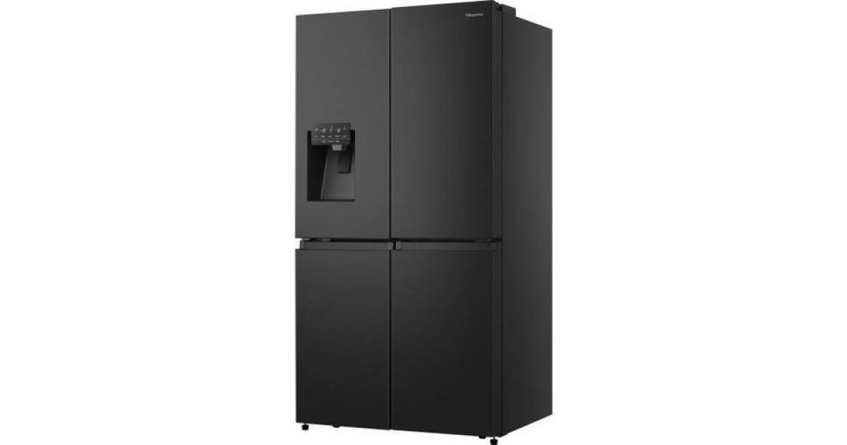 Hisense RQ760N4SBFE MultiDoor hűtőszekrény, fekete, NoFrost, Multi Air ...