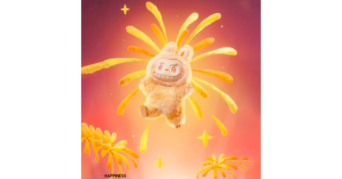 Kľúčenka Labubu Blank Box – séria Big Into Energy, 6 ks náhodných ...