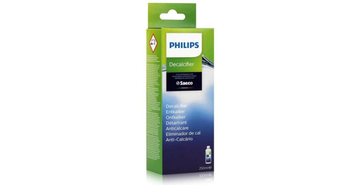Philips Saeco decalcifier CA6700/10 vízkőoldó 250 ml (12 db-os csomag ...