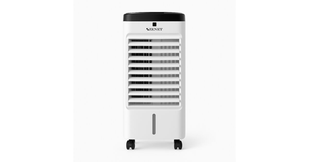 Ventilator cu racitor si purificator de aer mobil ZENET ZET-483.1 Mini ...