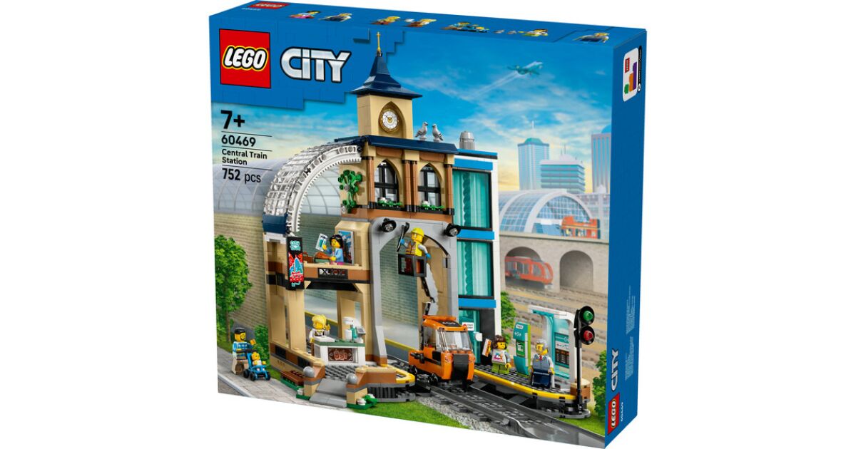 LEGO City 60469 Központi pályaudvar | Pepita.hu