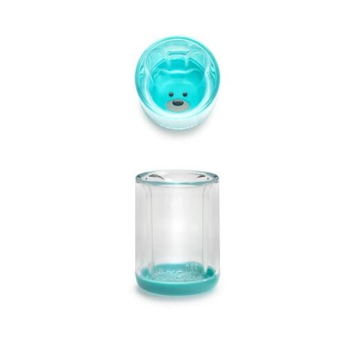 BECHER KINDER INNENDESIGN BÄR, 145 ML, MELII, BLAU | Pepita.com