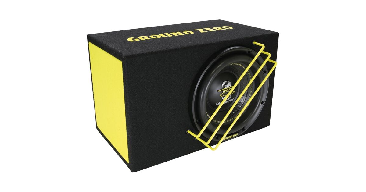 Автомобилен субуфер SPL Ground Zero GZRB 25SPL – 250 мм, 1000 W SPL ...