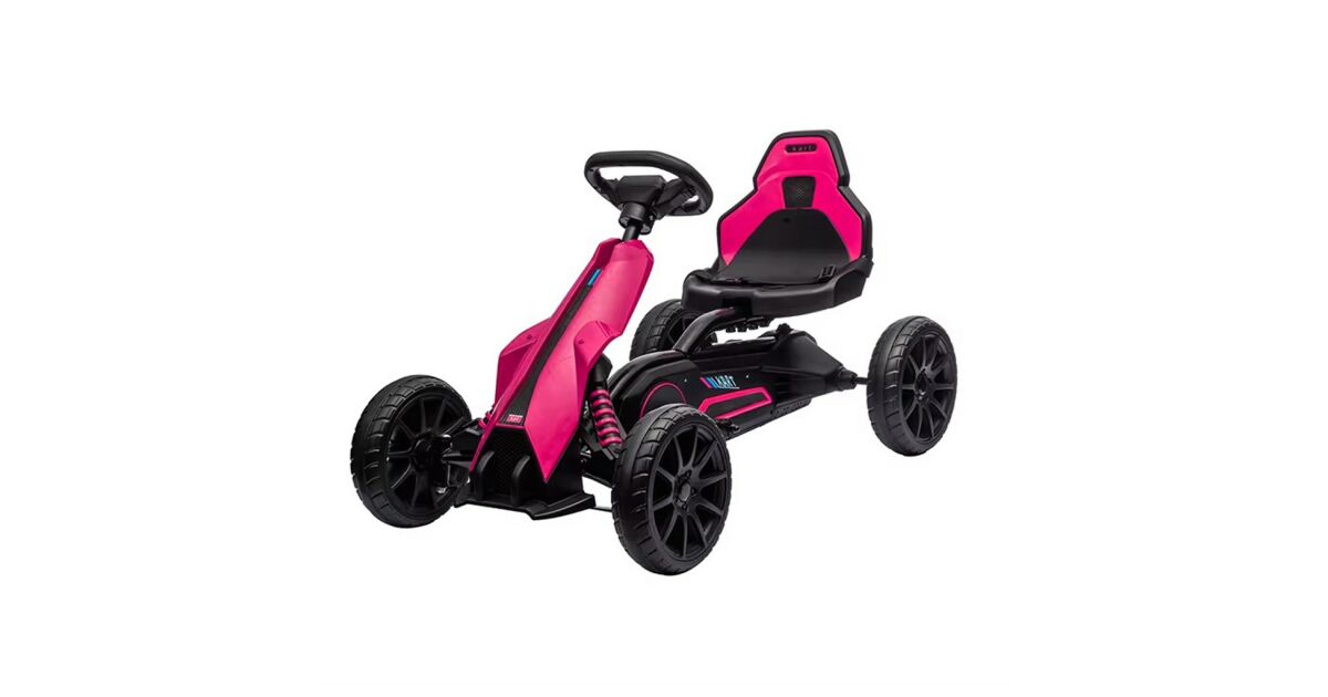 Go-kart Baby Mix Speedster pedálos gyerek gokart rózsaszín | Pepita.hu
