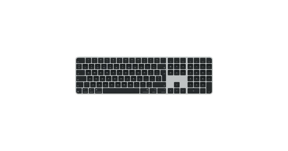 Apple mxk83mg/a Magic Keyboard (2024) Touch ID & Numpad HUN fekete ...