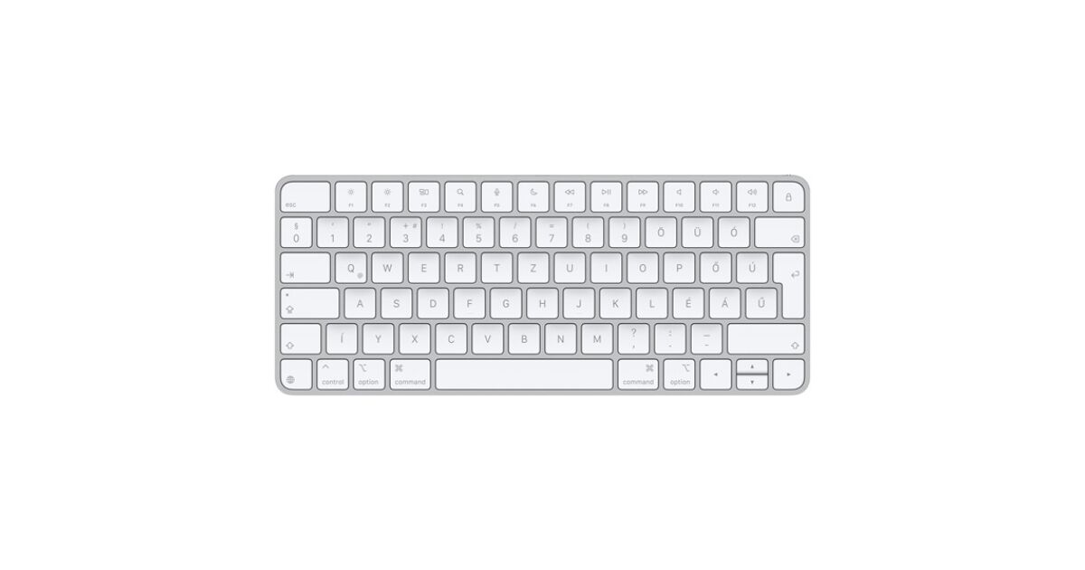 Apple mxcl3mg/a Magic Keyboard (2024) HUN fehér billentyűzet | Pepita.hu