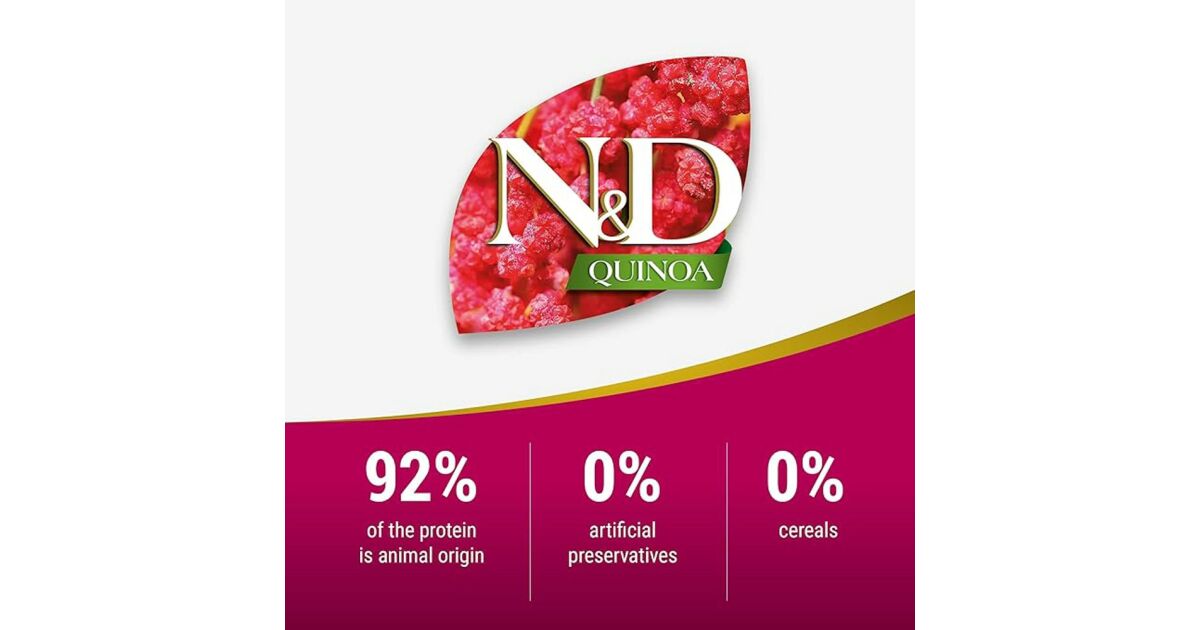 N&D Quinoa Dog Jutalomfalat Skin&coat Herring Adult Mini 60g | Pepita.hu