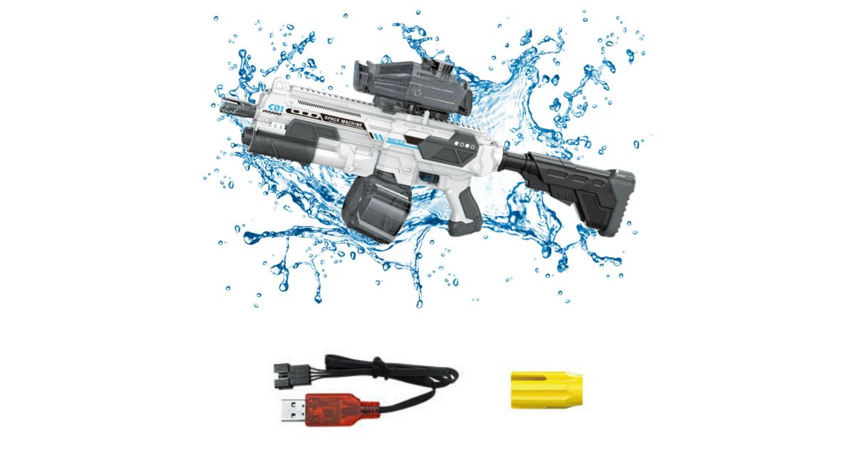 Suport pușcă M16, pistol cu ?apă electric, 1350 ml | Pepita.com