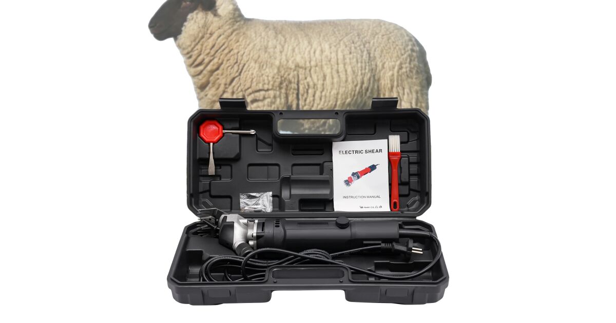 Electric Sheep Clipper, Powerful 350W Motor, High Speed 3600 RPM, For ...