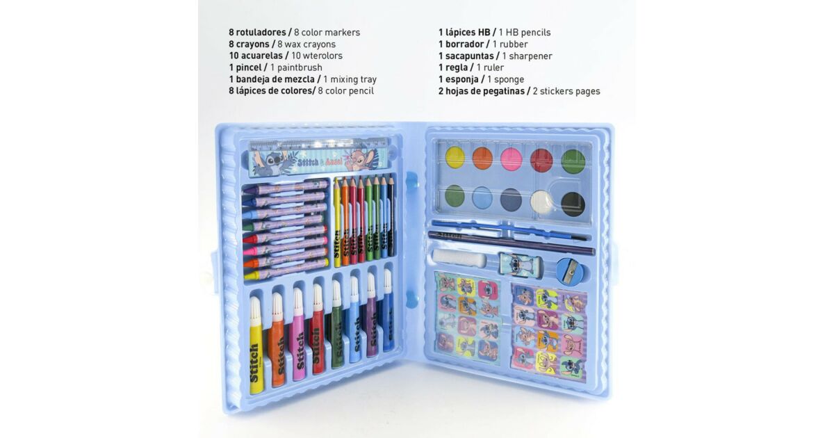 Disney Lilo si Stitch, Set de papetarie Ingerul si Cainele Steluta ...