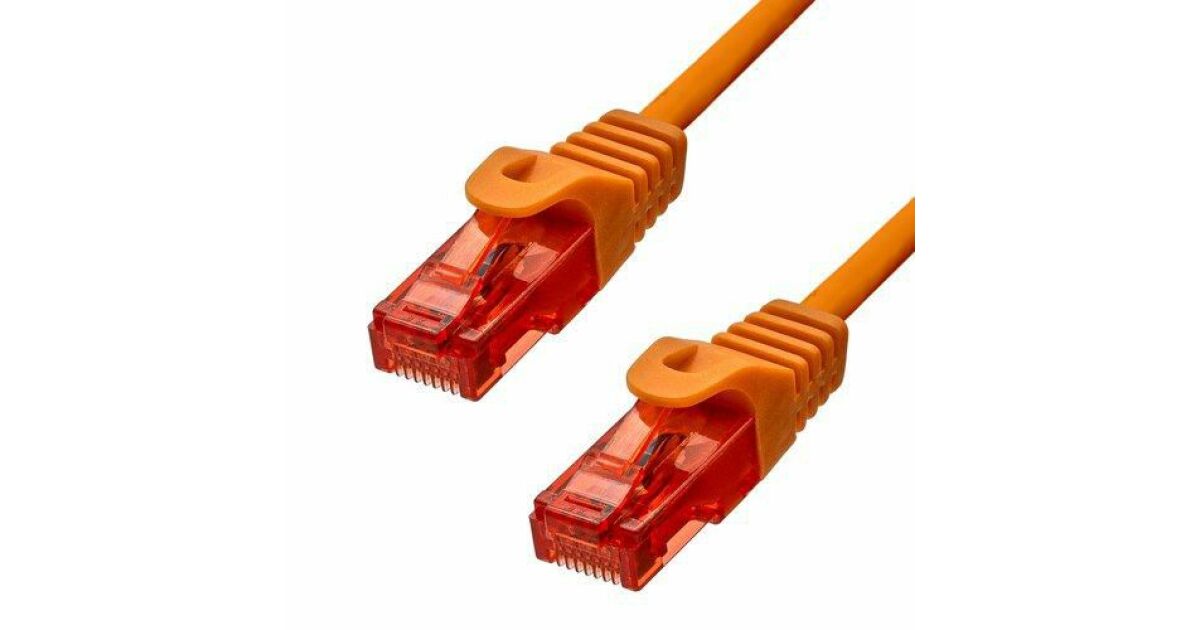 ProXtend 6UTP-0025O cabluri de rețea Portocală 0,25 m Cat6 U/UTP (UTP ...