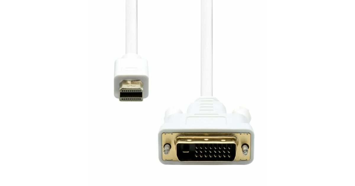 ProXtend Mini Displayport to DVI-D 24+1 1M Fehér | Pepita.hu