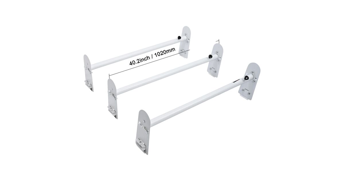 Van tető létra állvány, ötvözött acélszerkezet, 750 font kapacitás, 3 ...