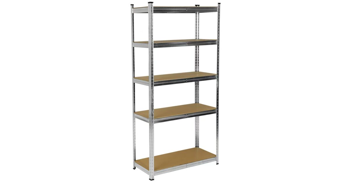 Pepita Raft industrial metalic cu panouri MDF 180x90x40cm - capacitate ...