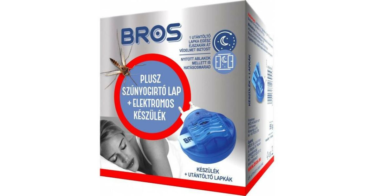 BROS Mückenabwehr elektrisch, mit Platte 1 Stück | Pepita.com
