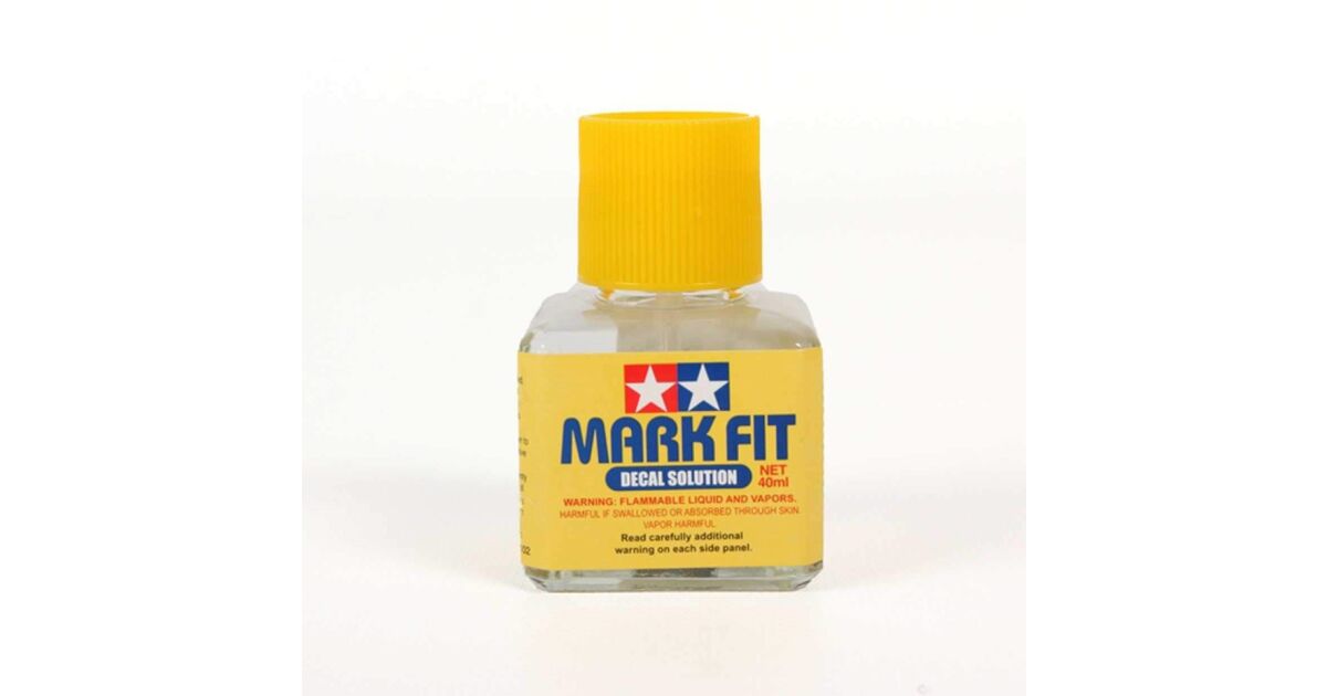 Tamiya Mark Fit Decal Solution 40ml (87102) | Pepita.com