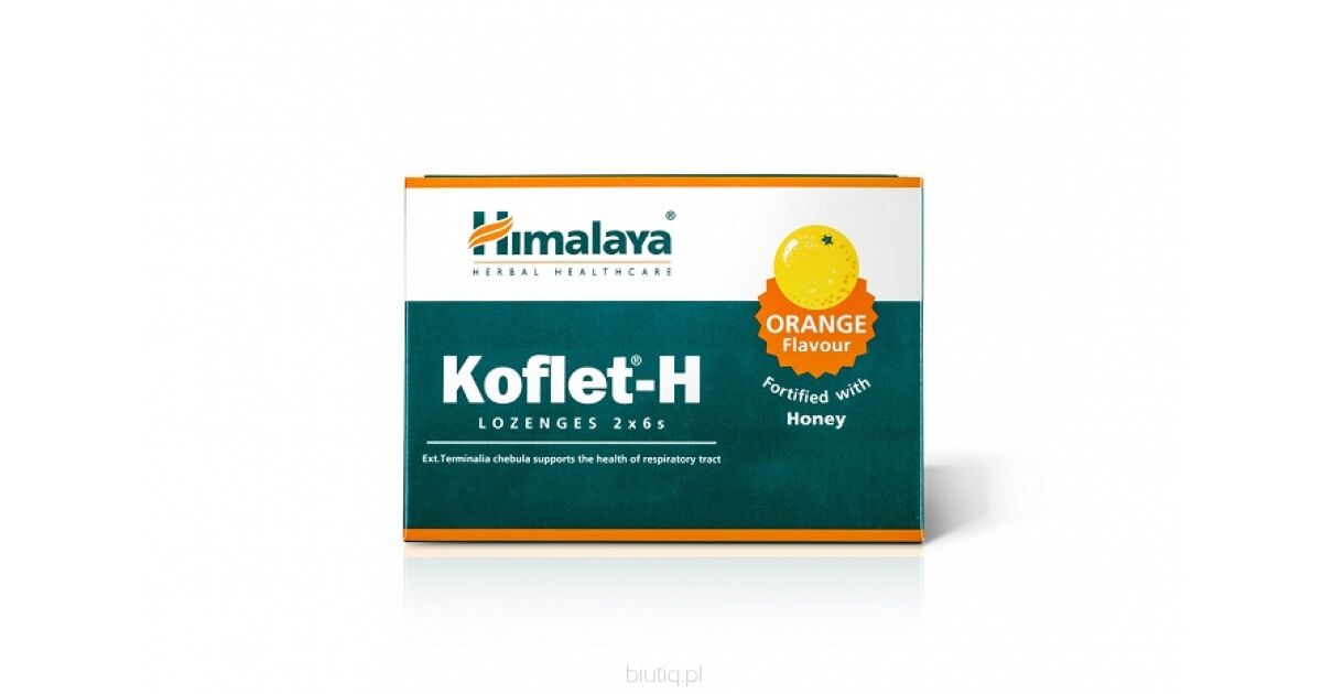 Himalaya Koflet-H Narancs ízesítésű Szopogató tabletta 12 db | Pepita.hu