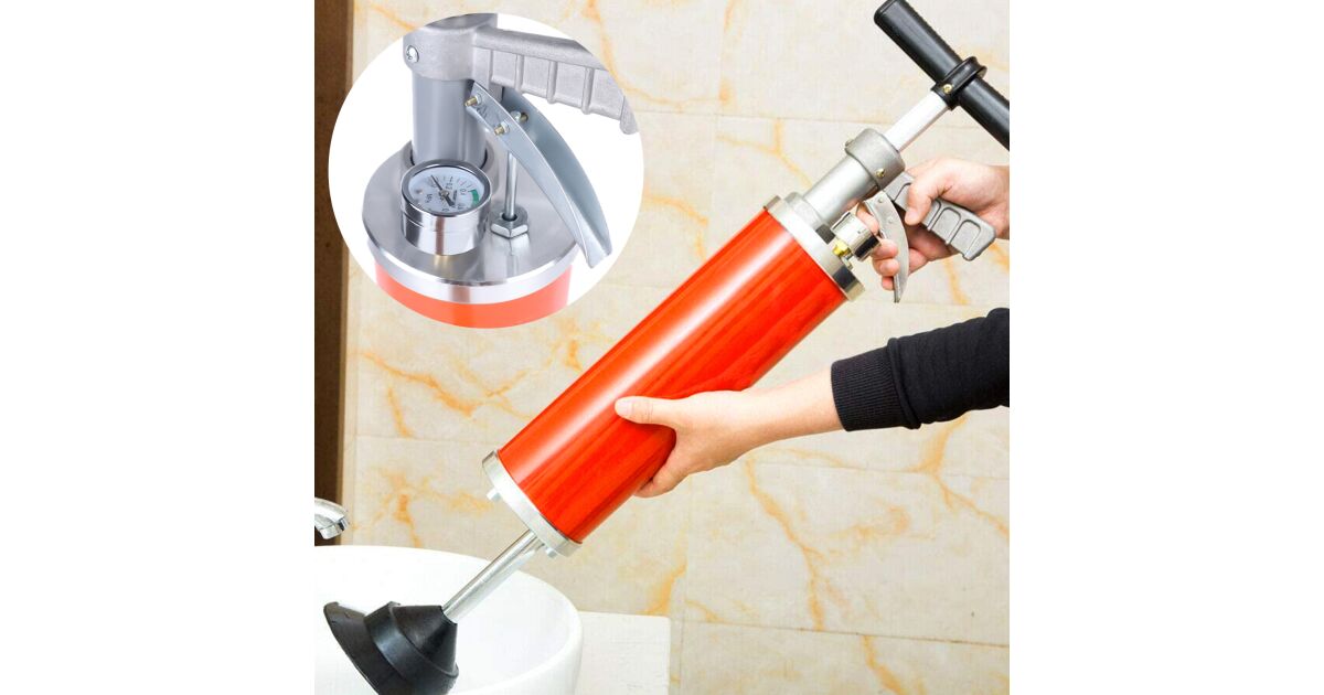 Manual Drain Pipe Cleaner, Maximum Pressure 0.7Mpa, 3L Air Capacity ...