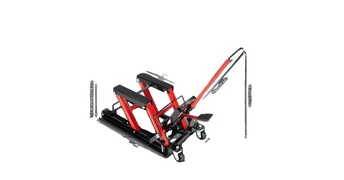 Motorkerékpár hidraulikus emelő, maximális terhelési kapacitás 680 kg ...