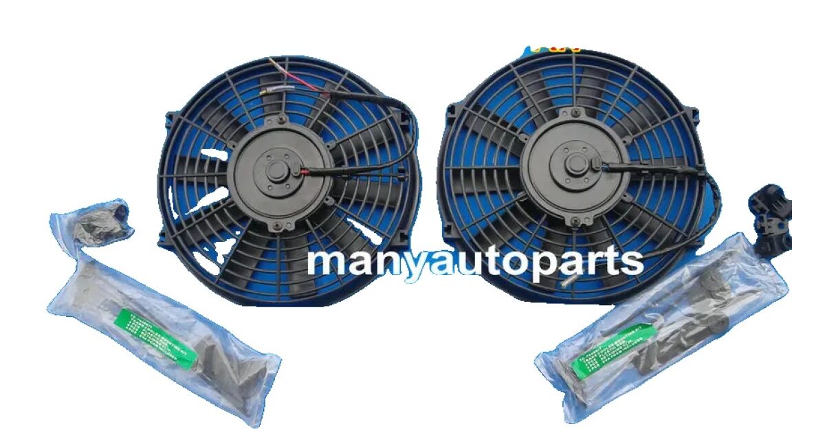 Radiator Cooling Thermo Fan, 16 Inch Size, 12V Universal Fit, Enhanced ...
