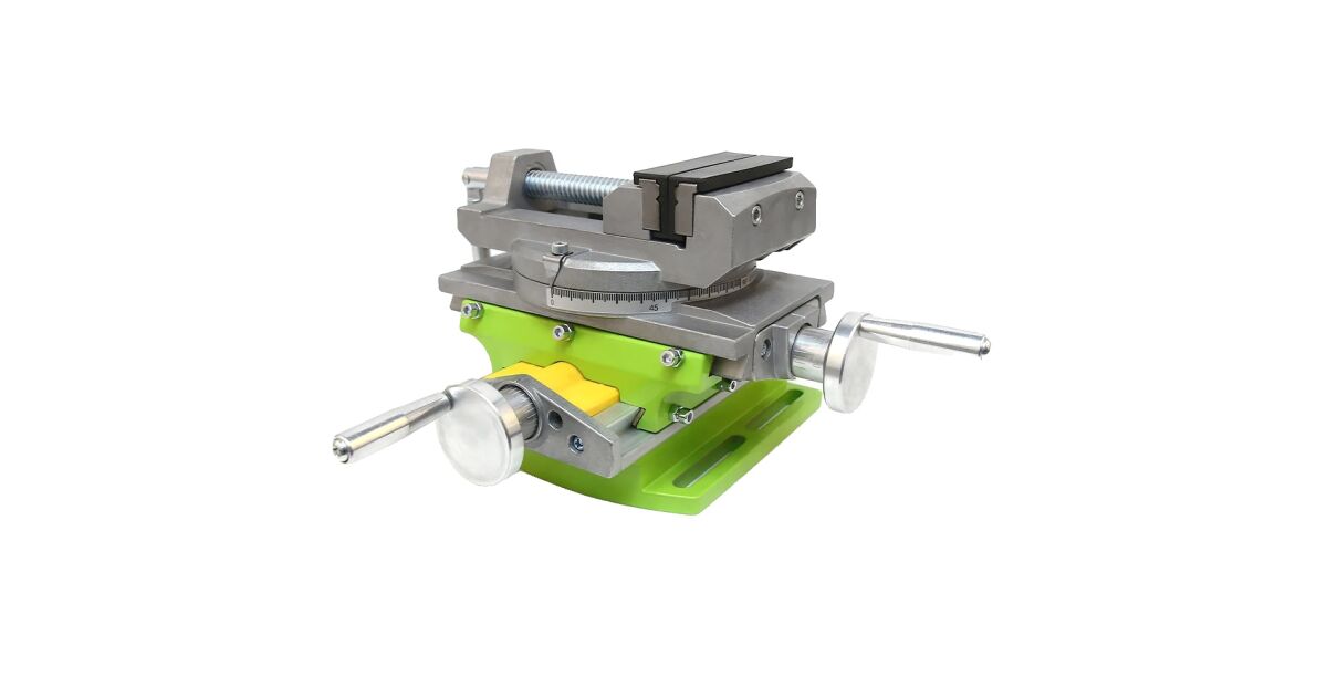 Precision Milling and Drilling Vise, 80mm X-axis Stroke, 67mm Y-axis ...