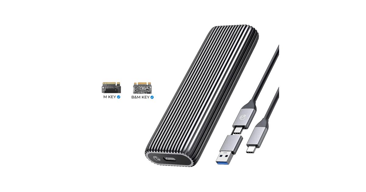 NVME SSD ház, 10 GBPS adatátvitel, szerszámmentes telepítés, USB4 ...