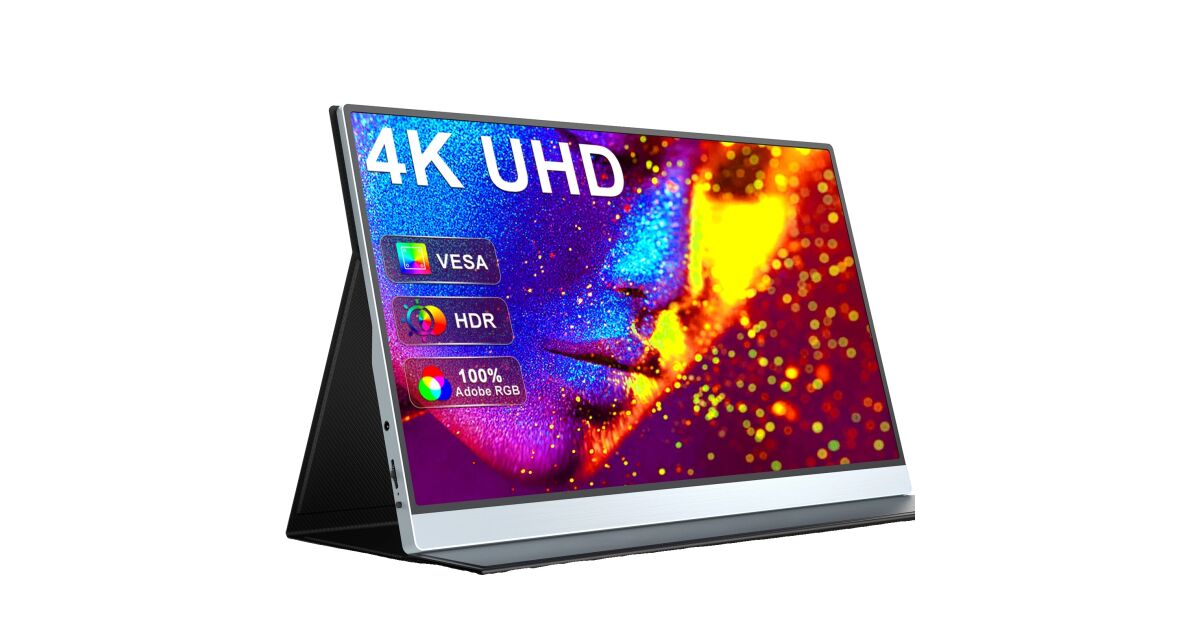 4K Monitor, 15,6 hüvelykes, IPS panel, 4K monitor, EU dugó | Pepita.hu