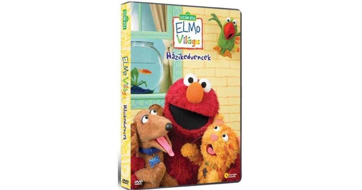 Szezám Utca - Elmo Világa: Házikedvencek DVD | Pepita.hu
