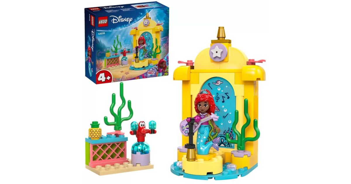 LEGO Disney Princess – Ariel a jej hudobné pódium 43235 | Pepita.com