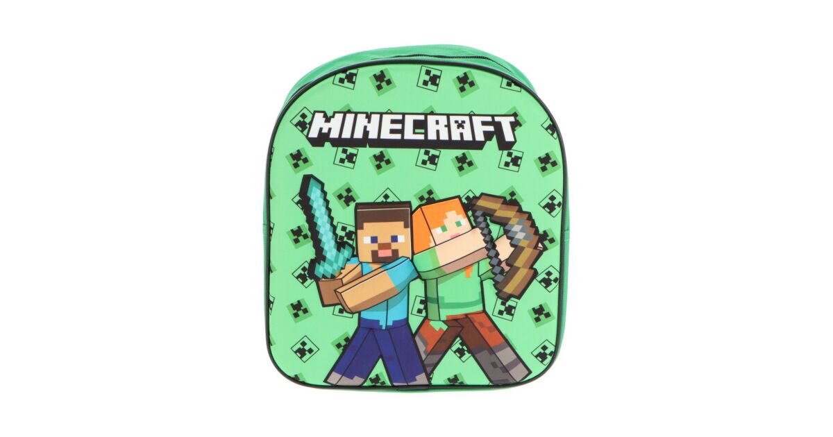 Minecraft Block Battlers 3D hátizsák, táska 30 cm | Pepita.hu