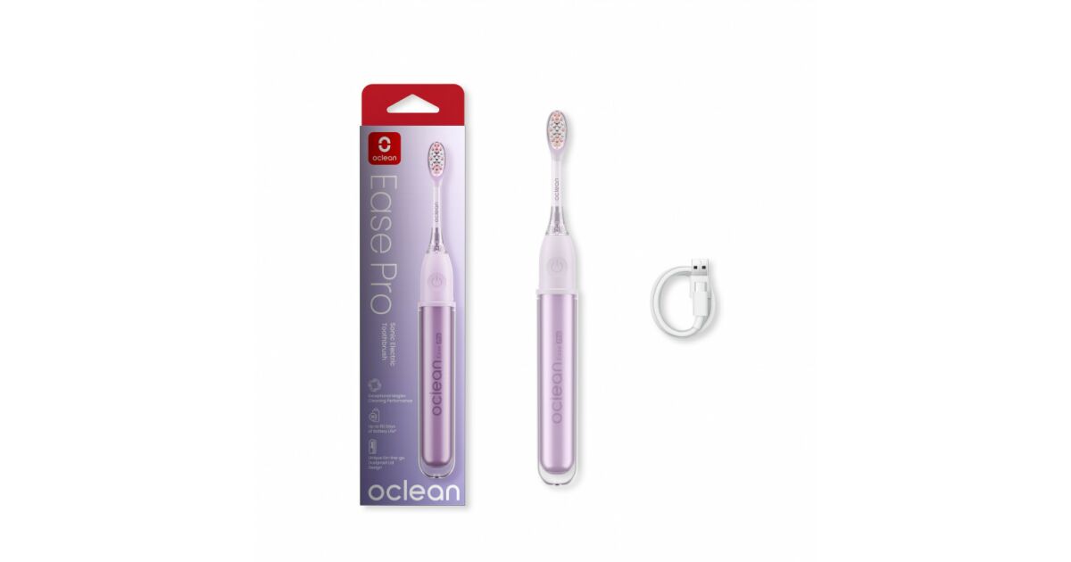 Oclean electric toothbrush Ease Pro Purple | Pepita.com