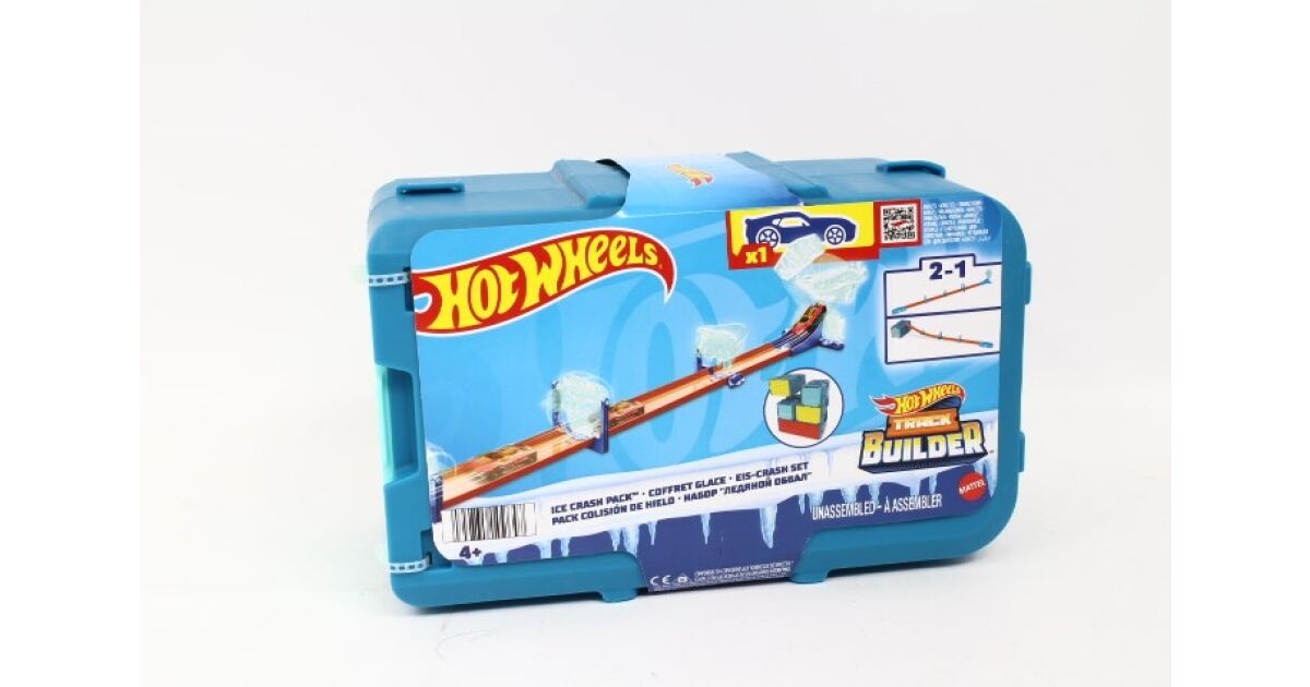 Hot Wheels pályaépítő jég témájú alappálya HKX40 HNJ66 MATTEL | Pepita.hu