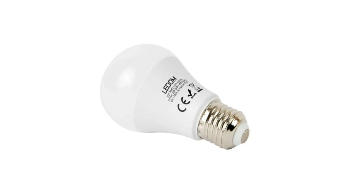 LED-Linienlampe E27 10W 4000K neutrale Farbe 940lm 230V A60 3 Jahre ...