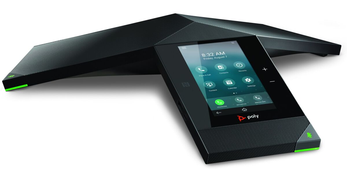 Telefon de conferință IP HP Poly Trio 8800 și POE-WW activat | Pepita.com