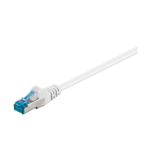 Recenzii: Cablu LAN Cablu Patch Cablu CAT 6A S/FTP alb 2m | Pepita.com