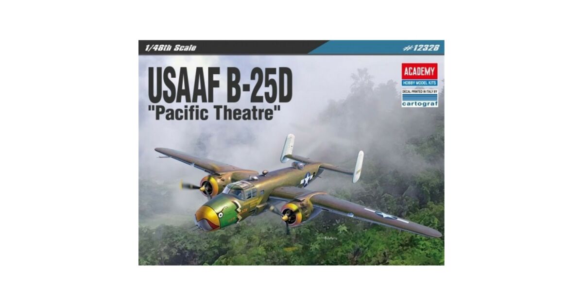Set model USAAF B-25D Pacific Theatre | Pepita.com