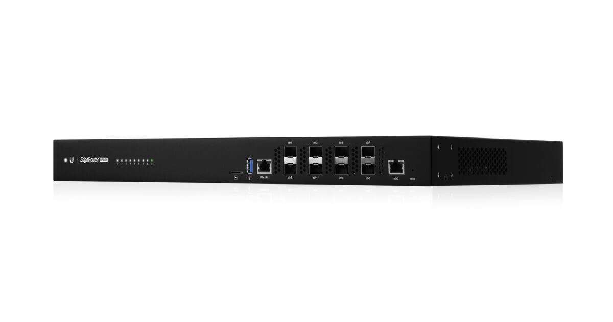 Ubiquiti EdgeRouter Infinity, 8-port 10 Gbit/s SFP+ | Pepita.com