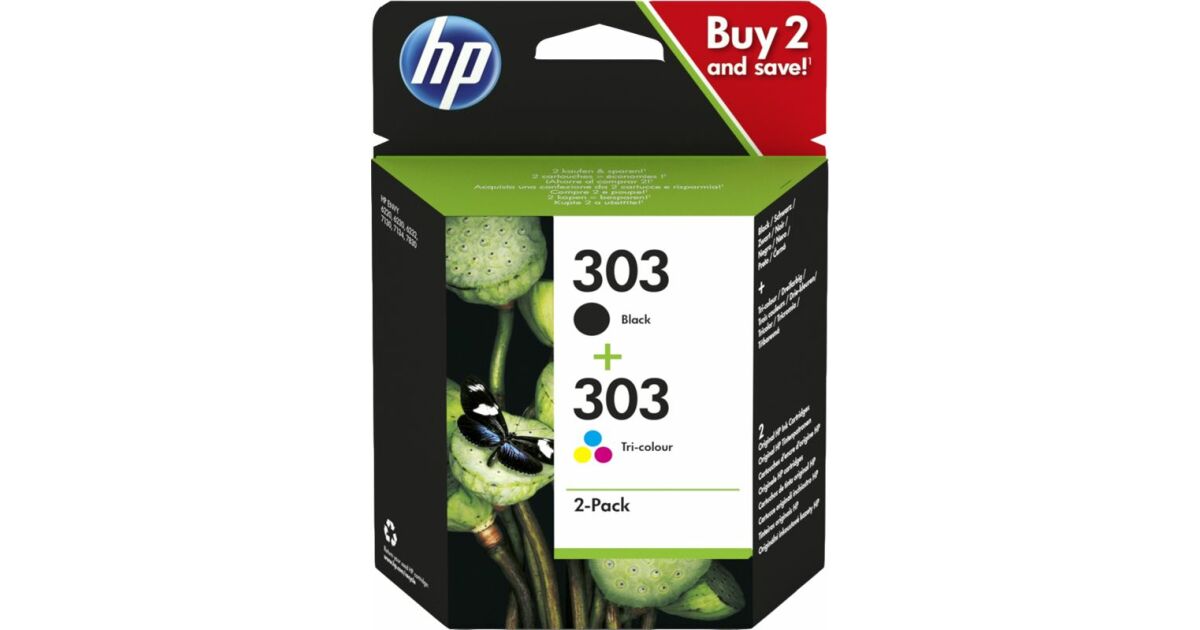 Cartuș de cerneală HP 303 CMYK (3YM92AE) | Pepita.com