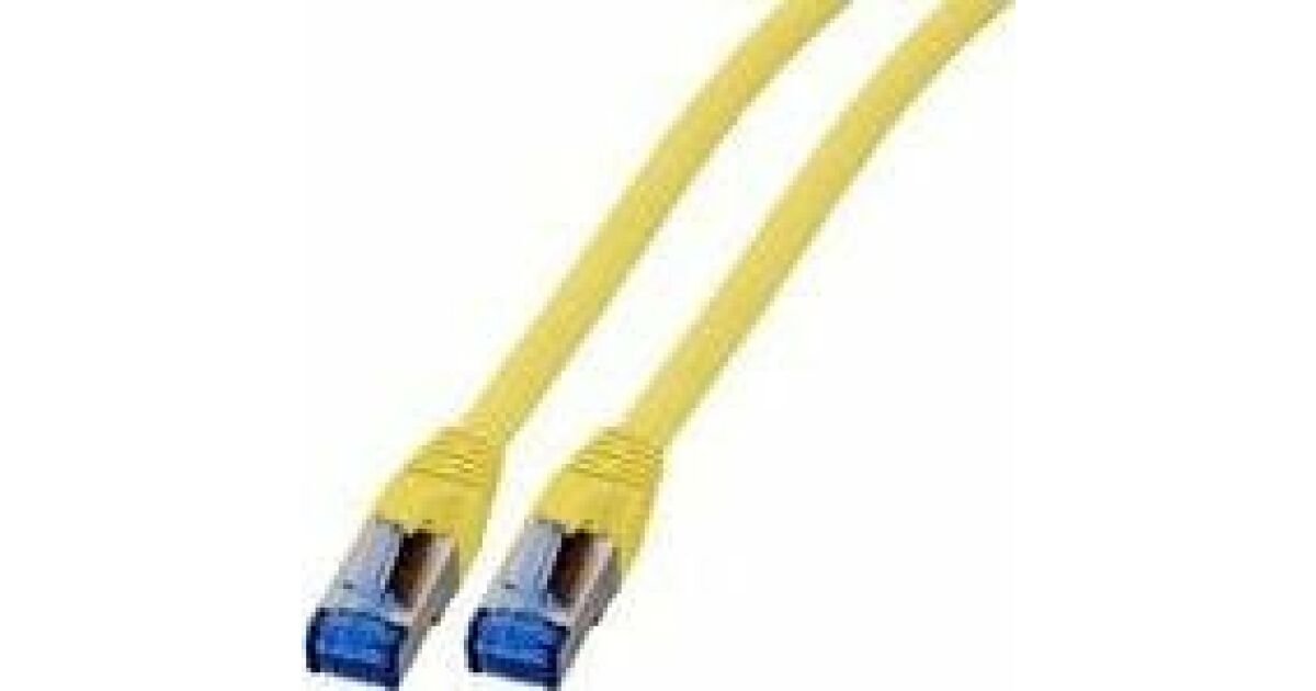Cablu EFB Patch RJ45 S/FTP cat. 6A cat. 7 Cablu superflex TPE brut 1m ...