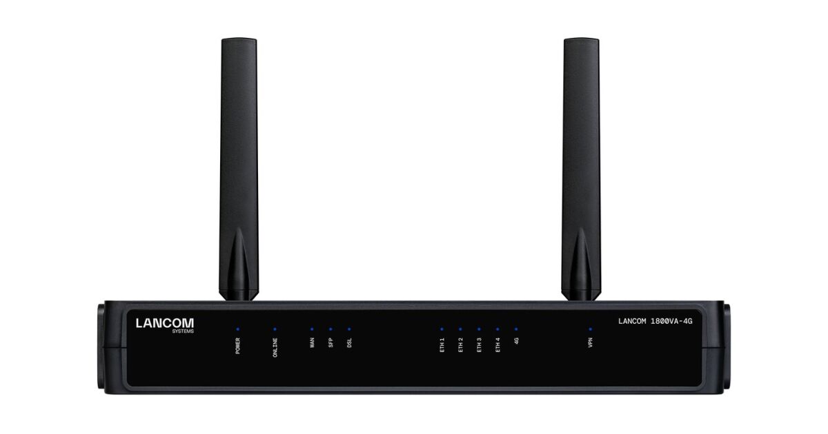 Lancom Router 1800VA-4G (UE) Gateway SD-WAN cu modem VDSL2/ADSL2 + (anexa A/B/J | Pepita.com