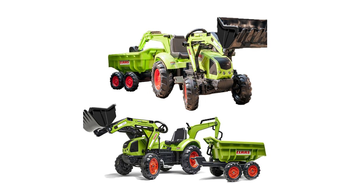 Gyerek markoló traktor, Claas, Falk 2070W | Pepita.hu